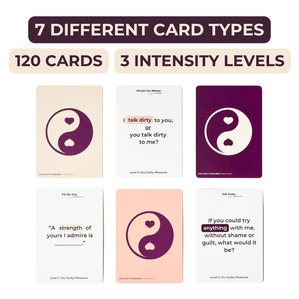 Our Guilty Pleasures | The Best Intimacy Couples Card Game